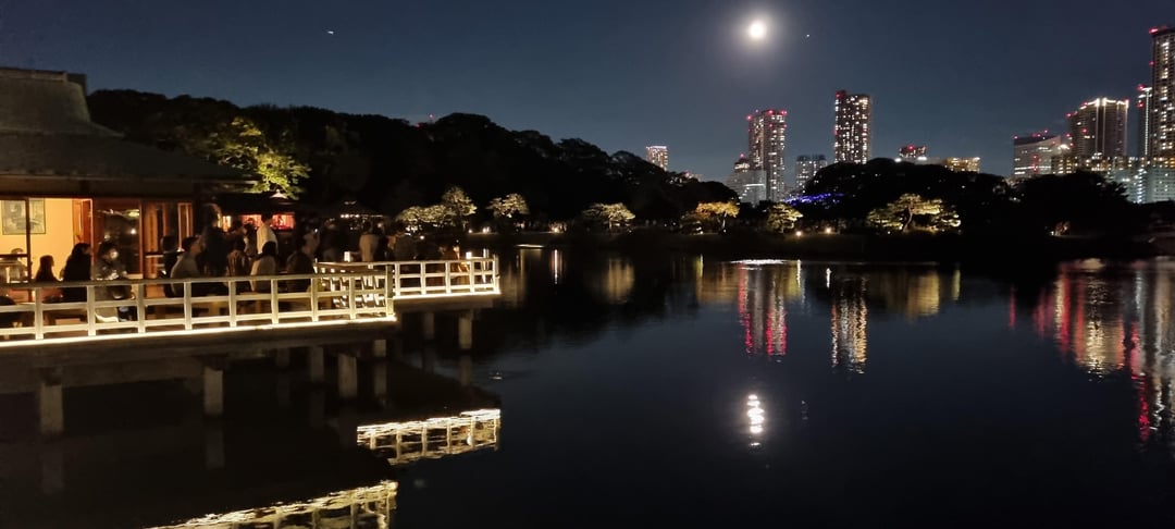 Hamarikyu gardens, Tokyo, sunday night - Alo Japan All About Japan