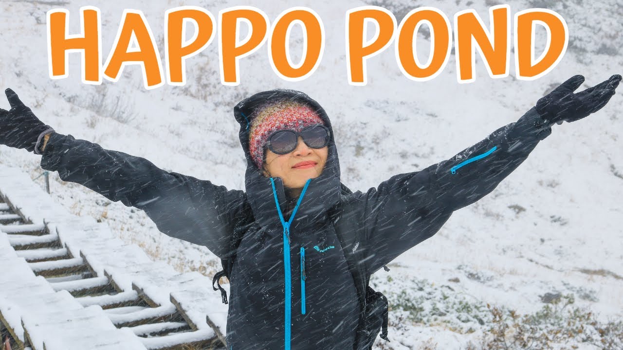 Battling SNOWFALL to reach Happo Pond : Winter hiking adventure in Hakuba Mountain - Alo Japan