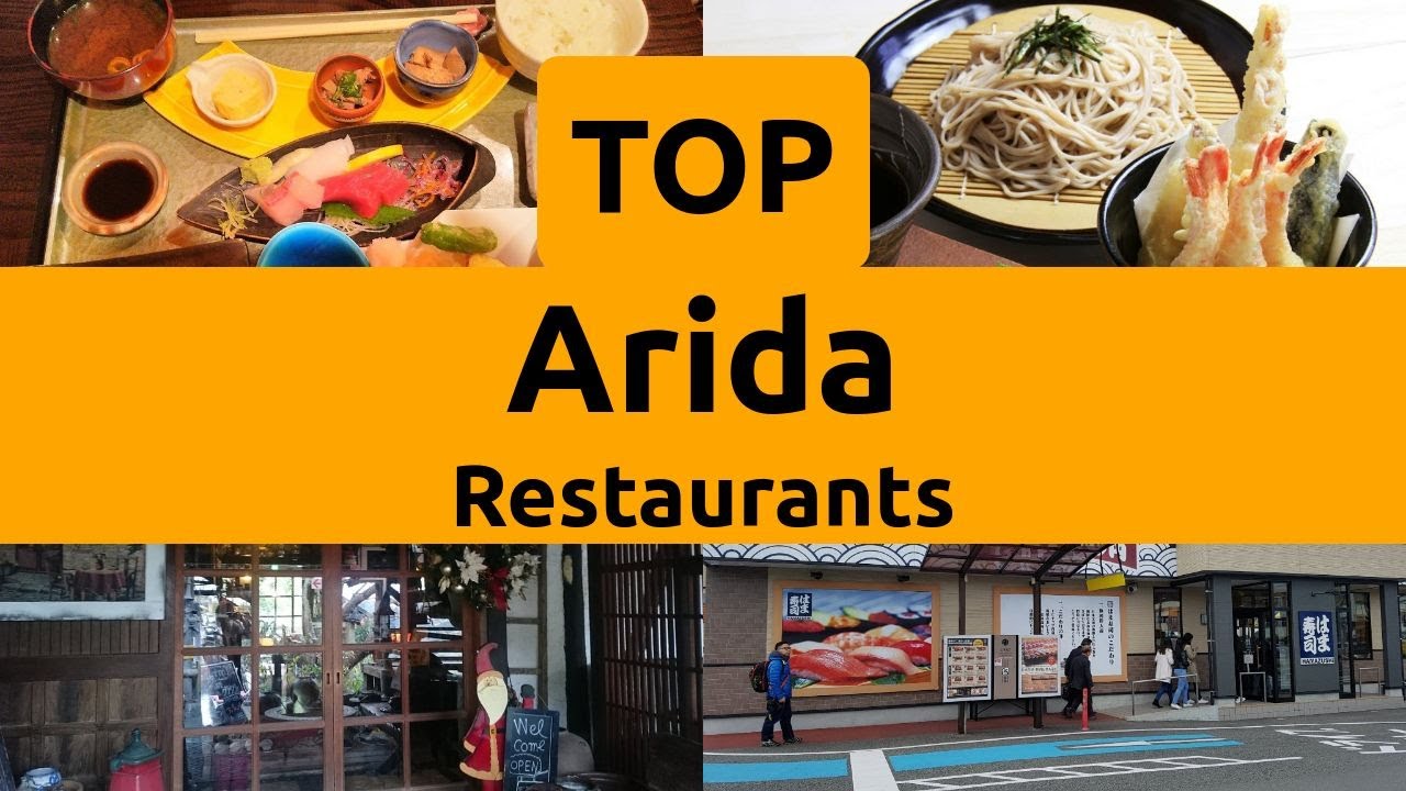 Top Restaurants to Visit in Arida, Wakayama Prefecture | Kinki ...