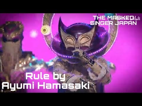 Maki Goto singing “Rule” by Ayumi Hamasaki | The Masked Singer Japan ...