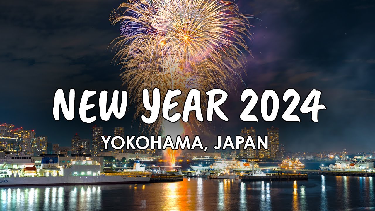New Year’s Eve Countdown 2024 in Japan | Yokohama, Japan | 4K Walking ...