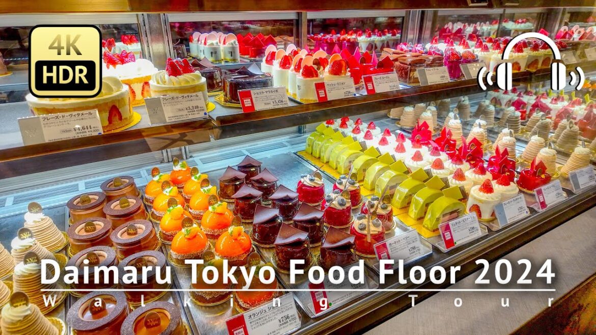 Daimaru Tokyo Depachika (Food Floor) 2024 Walking Tour - Tokyo Japan ...