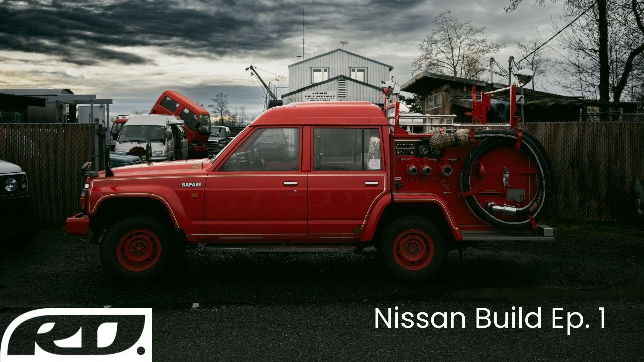 JDM Firetruck Adventure Vehicle Build Ep.1 Introduction - Alo Japan