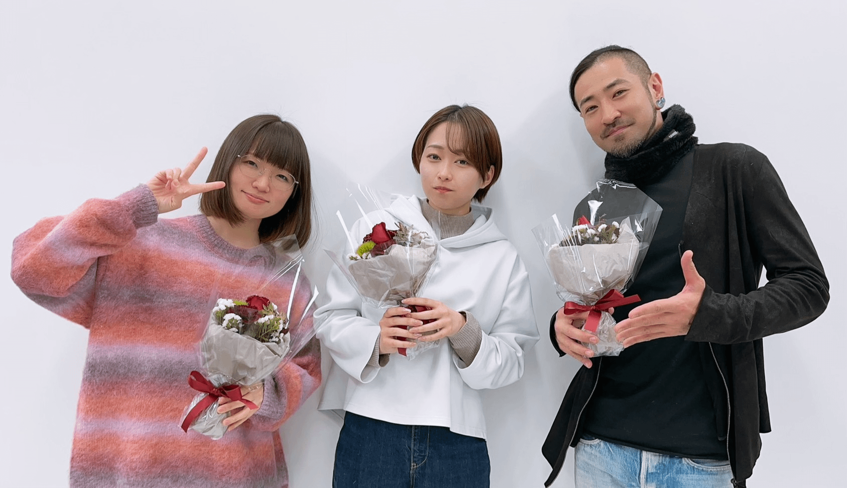 Tanezaki Atsumi, Kawase Maki, and Takeuchi Ryouta from the Final ...