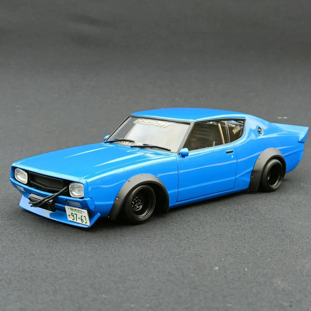 The Shakotan Koyaji's treasure car - LB-Works KenMary in 1/24 scale ...