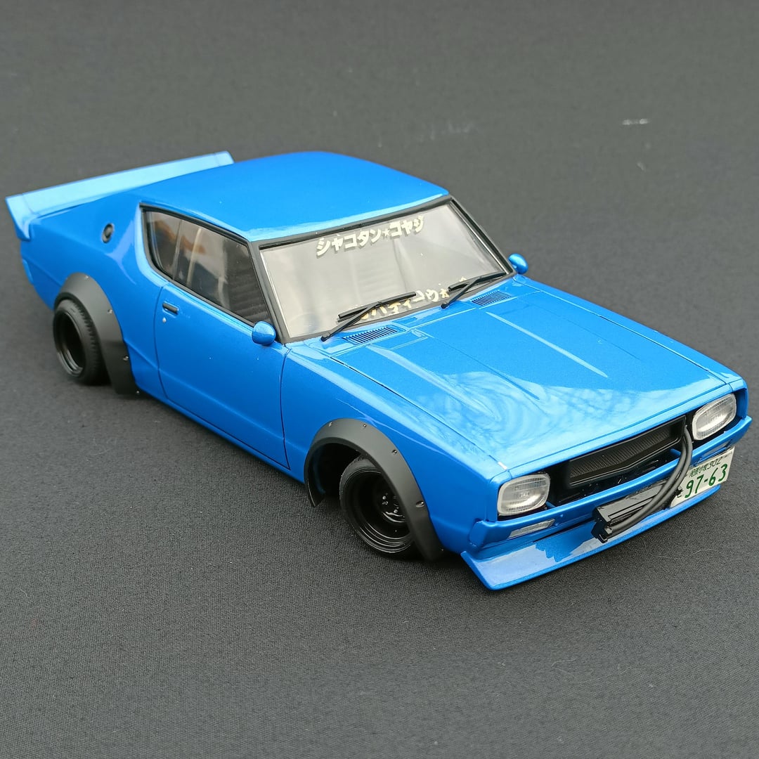 The Shakotan Koyaji's treasure car - LB-Works KenMary in 1/24 scale ...