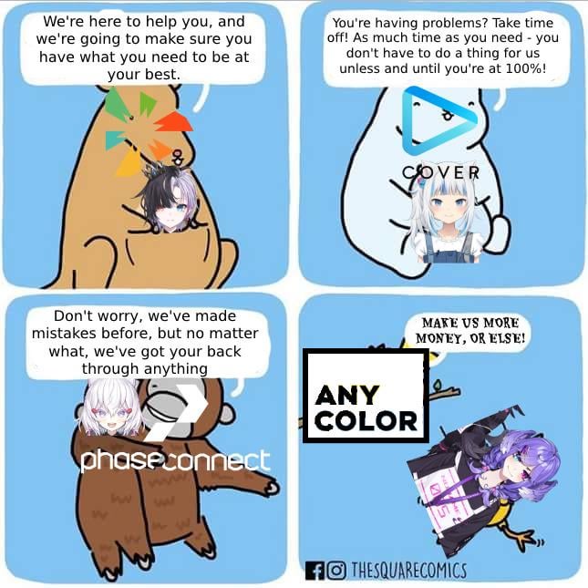 And now, a hastily crafted meme to illustrate how Anycolor is doing it ...