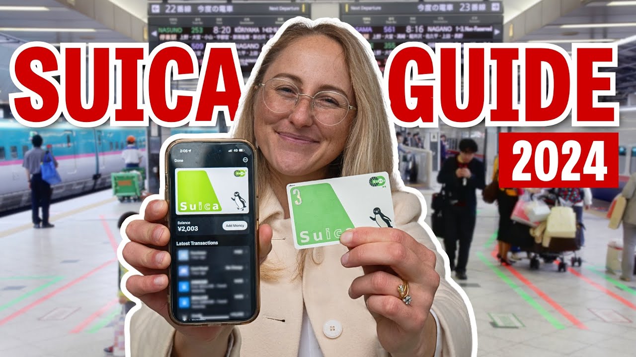 The Suica Card in 2024: How and Where to Buy Tokyo's IC Card - Alo Japan All About Japan
