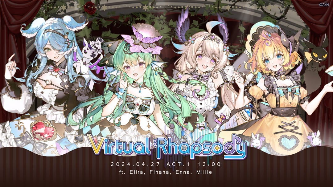 Key visuals for Virtual Rhapsody revealed - Alo Japan All About Japan