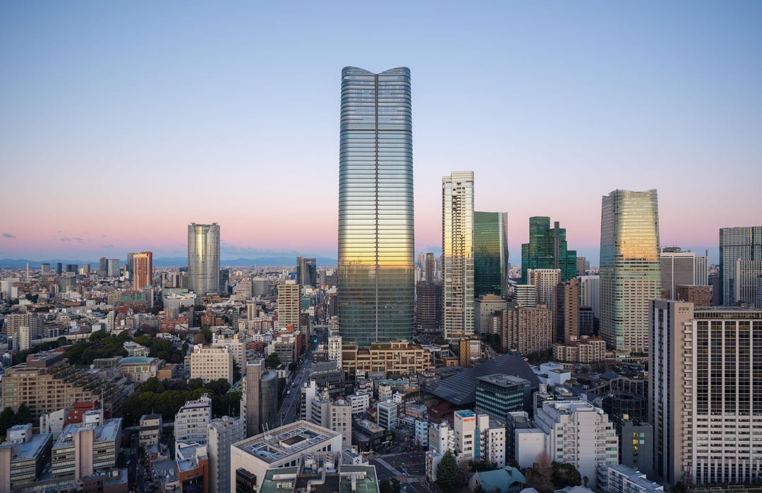 Some photos of Azabudai Hills, the new tallest building in Japan - Alo Japan