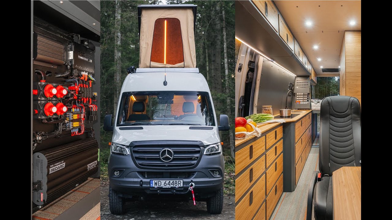 VAN TOUR | PARA | Vanlife Oriented New AWD Sprinter Conversion Equipped ...
