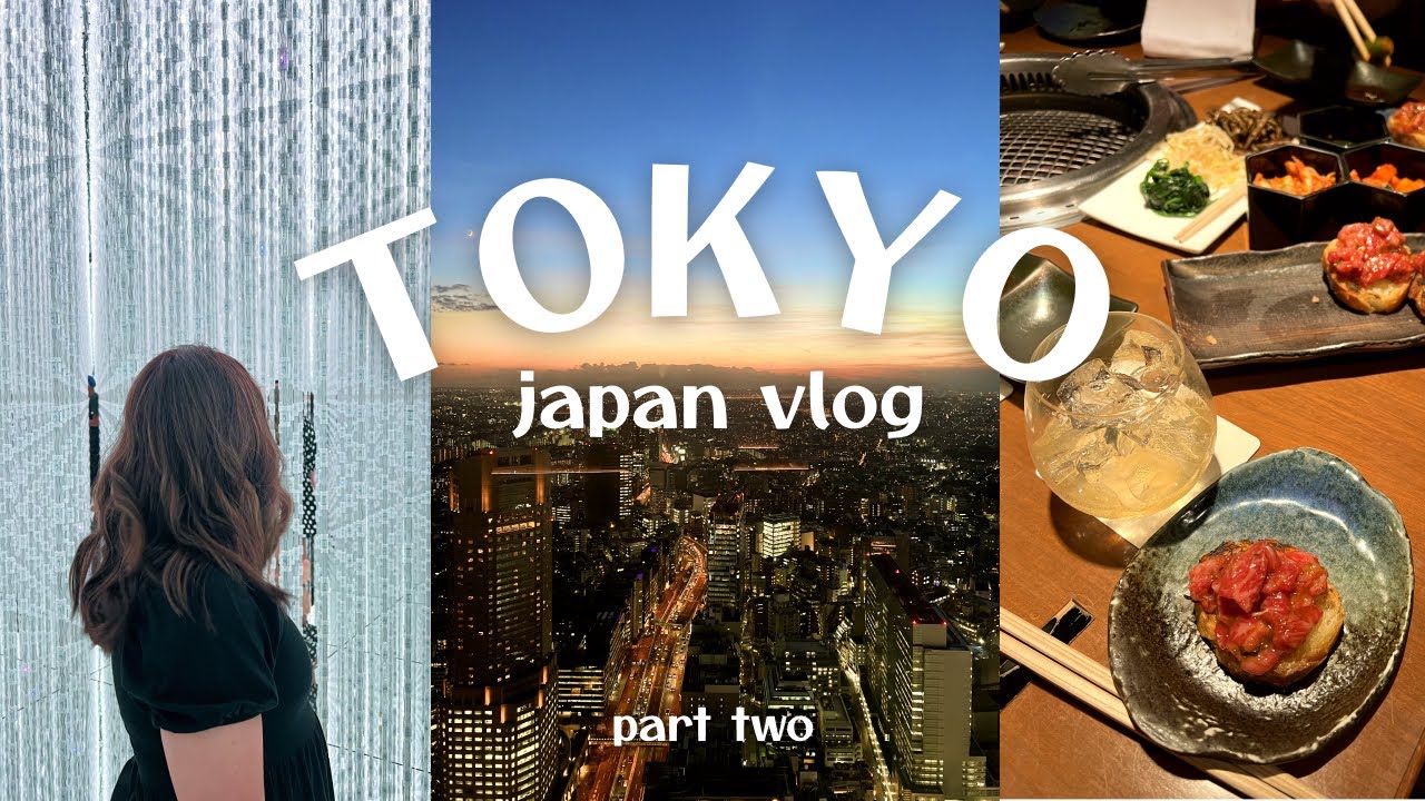 Tokyo Japan vlog 🇯🇵 | teamlab planets, tsukiji market, asakusa, shibuya ...