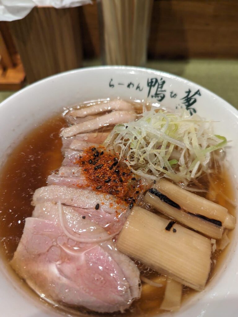 Duck ramen at Ramen Kamo to Negi in Tokyo - Alo Japan All About Japan