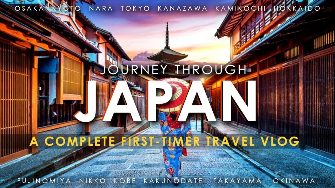 Journey Through Japan 🇯🇵 - A Complete First-Timer Travel Vlog | Japan ...