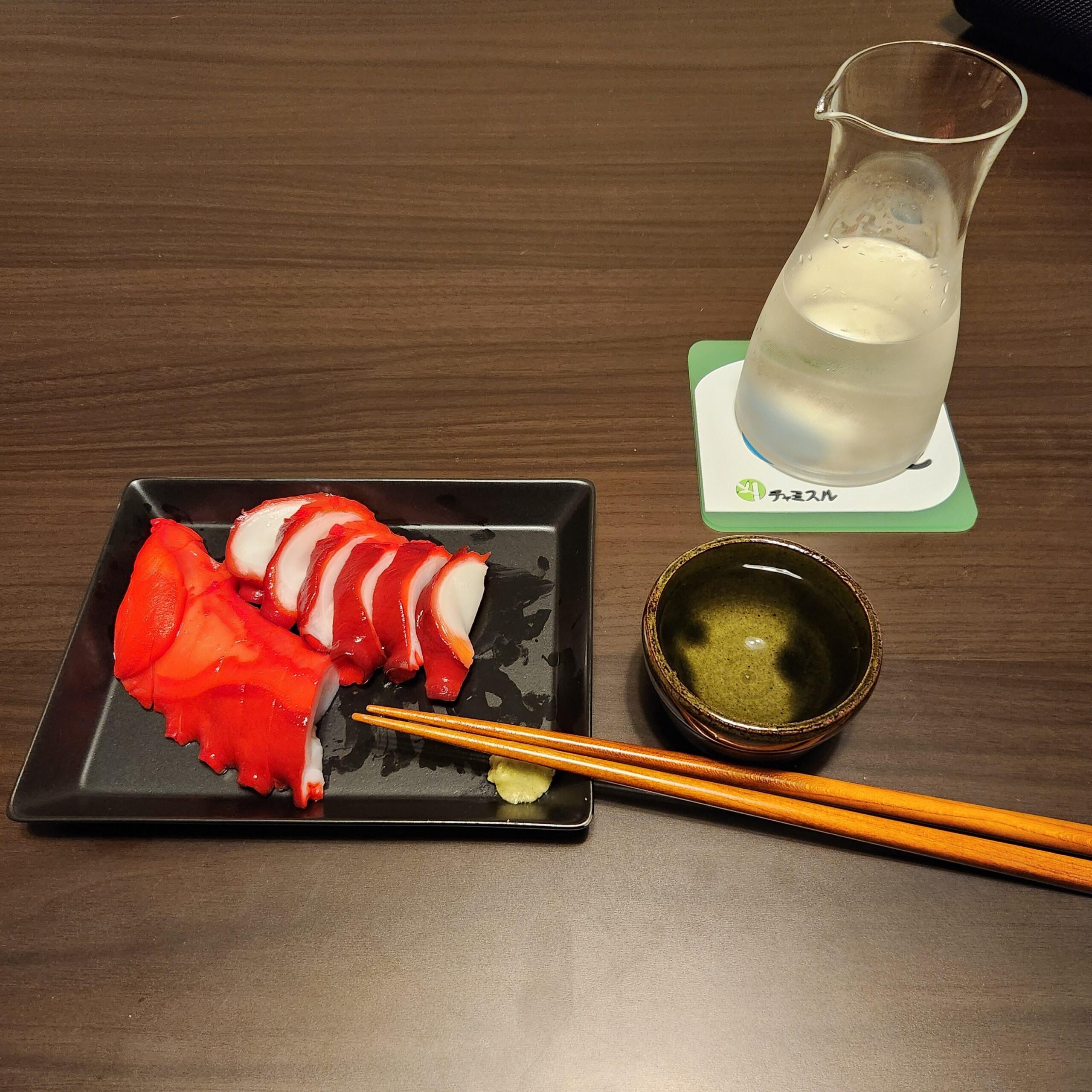 Vinegared octopus with cold sake. - Alo Japan All About Japan