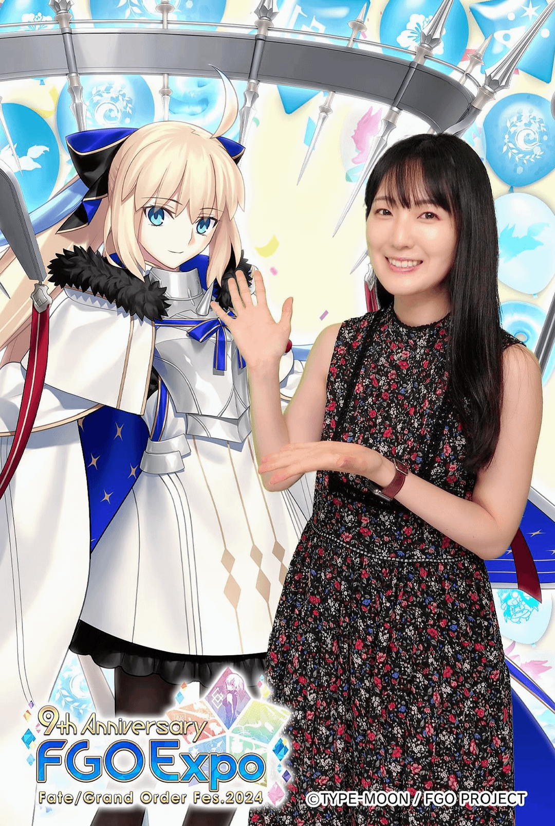 Ishikawa Yui from FGO Fes. 2024 - Alo Japan