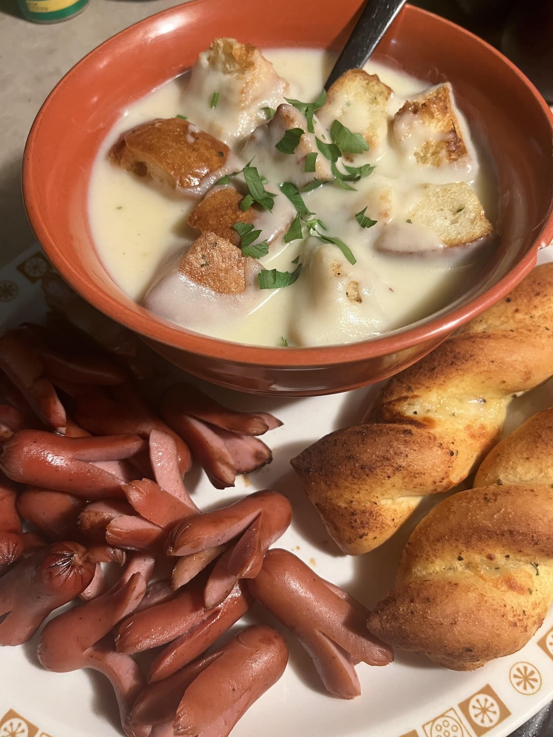 Potato and butter potage inspired by Pokka Sapporo instant soup cup ...