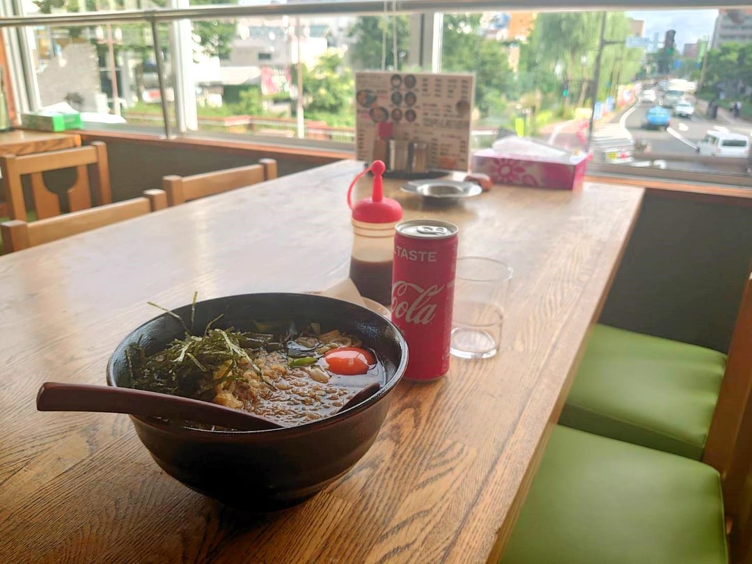 A soba restaurant called "Tachisoba" in Akita City, Akita Prefecture ...