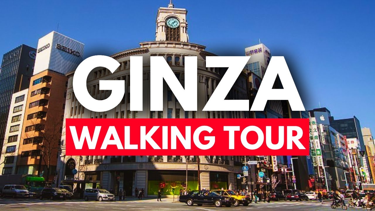 Tokyo, Japan Walking Tour: Ginza's Most Popular Street | During Weekend ...