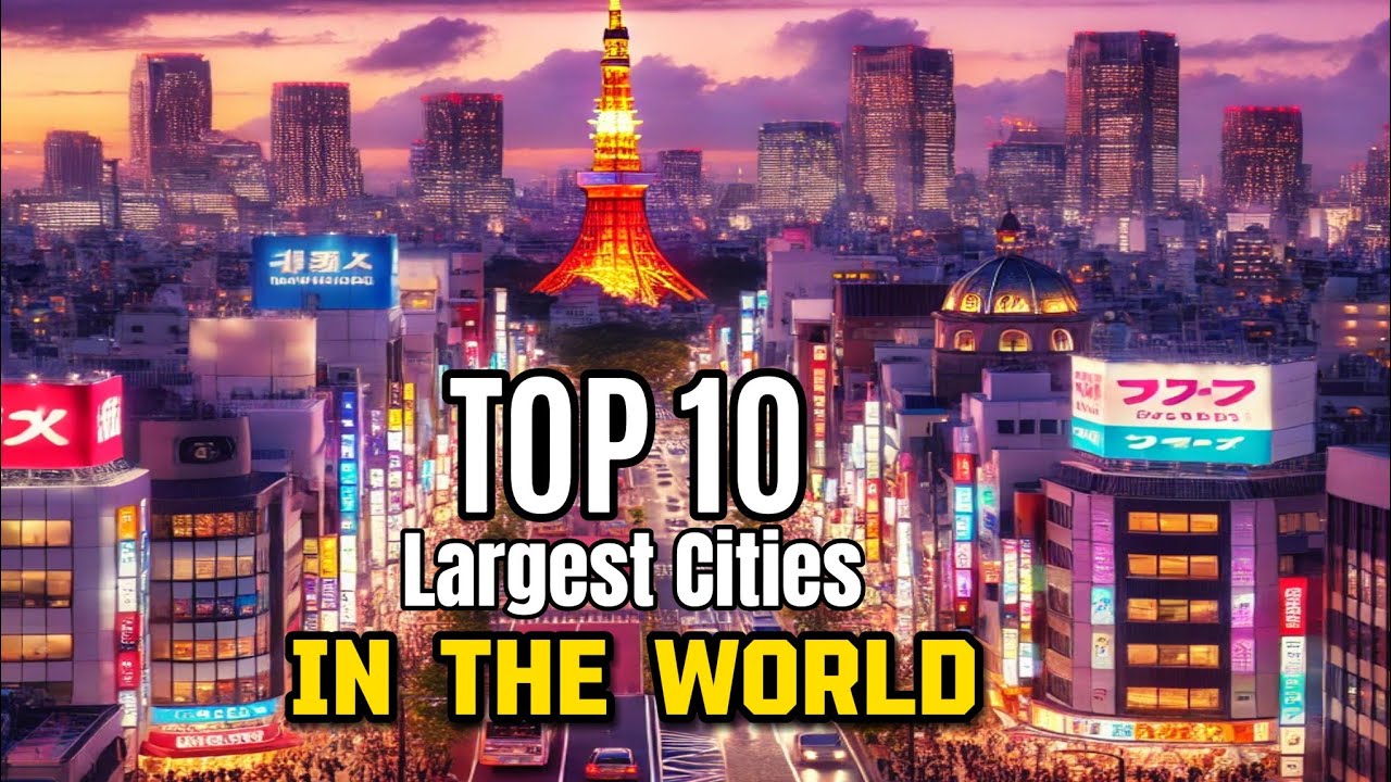 Top 10 Largest Cities in the World by Population in 2024 - Alo Japan ...