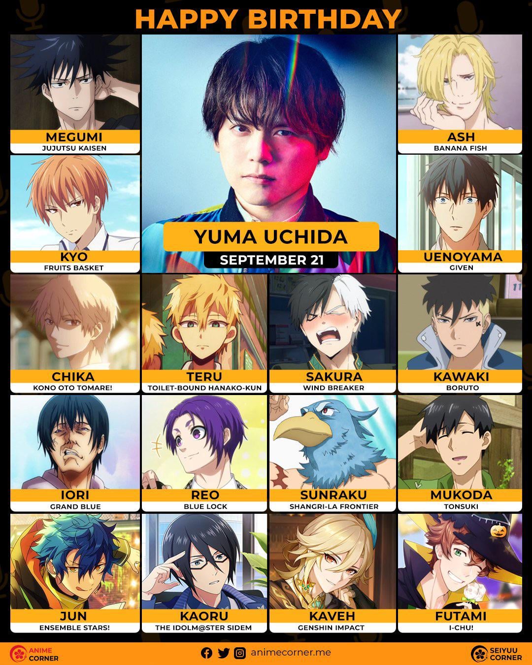 Happy 32nd birthday to Yuma Uchida! - Alo Japan All About Japan