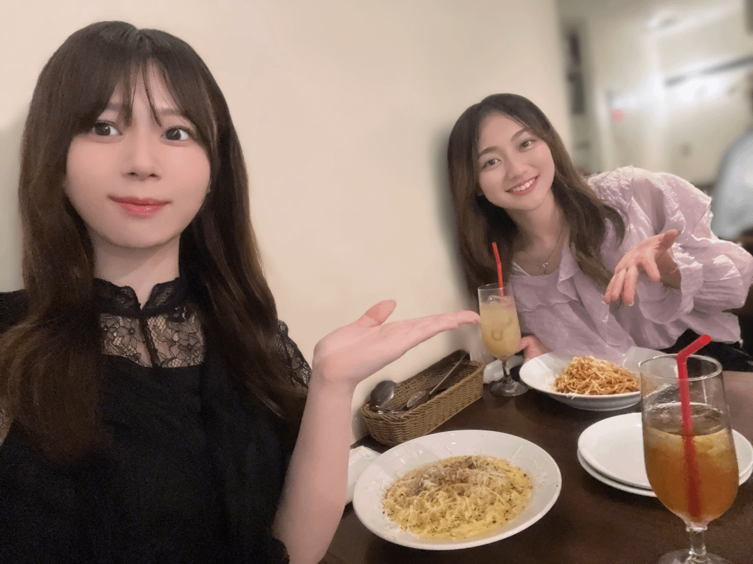 Chiharu and Tsukshiro Emma Went to Dinner - Alo Japan All About Japan