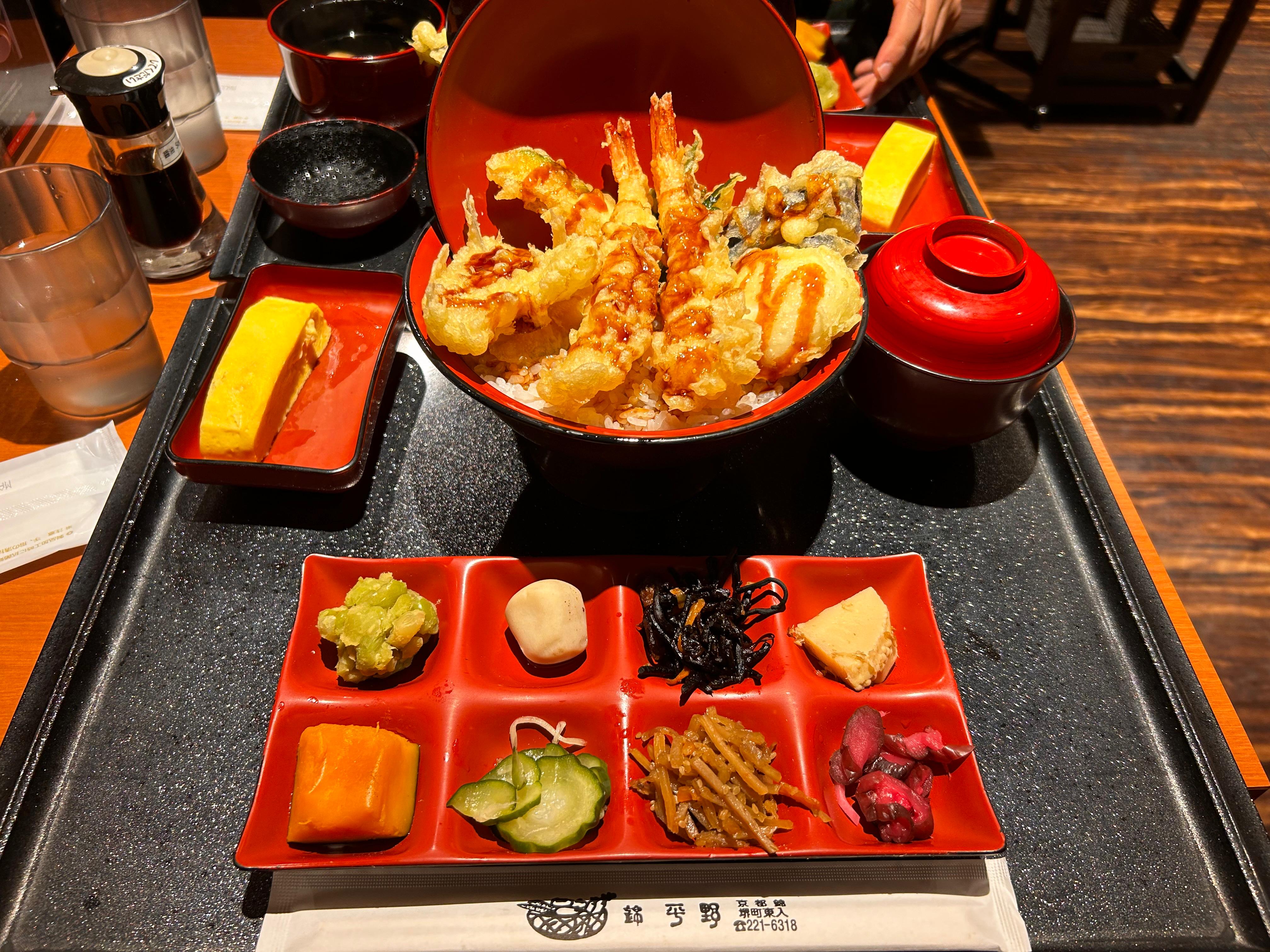 Jyou-Tendon at Nishiki Market, Kyoto - Alo Japan