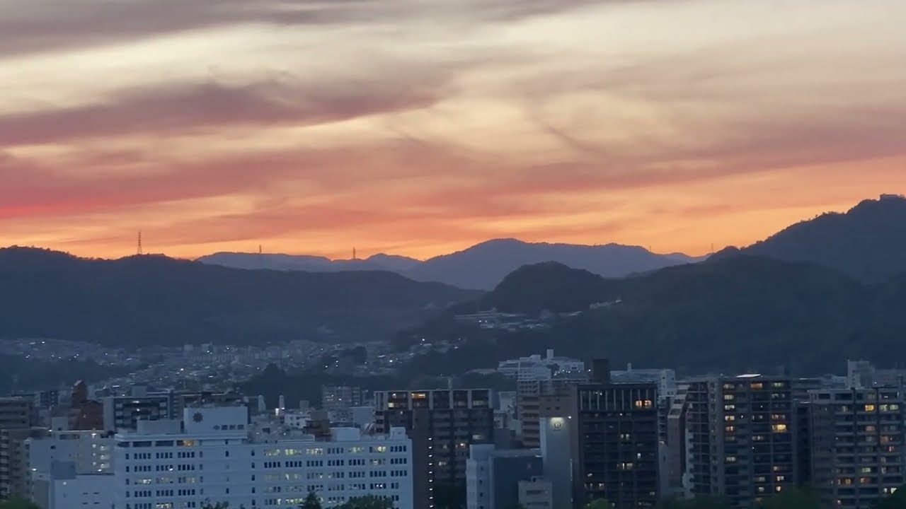 Sunset above Hiroshima's Peace Memorial Park - a city you'll want to ...