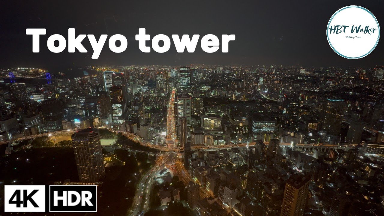 Tokyo Tower.Japan - 4K HDR - Alo Japan All About Japan