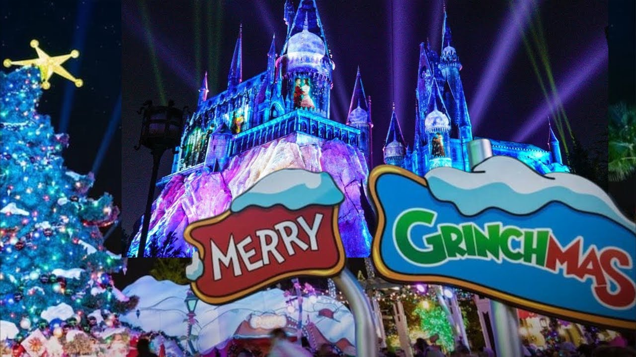Universal Studios Hollywood Grinchmas First Nighttime Shows of the ...