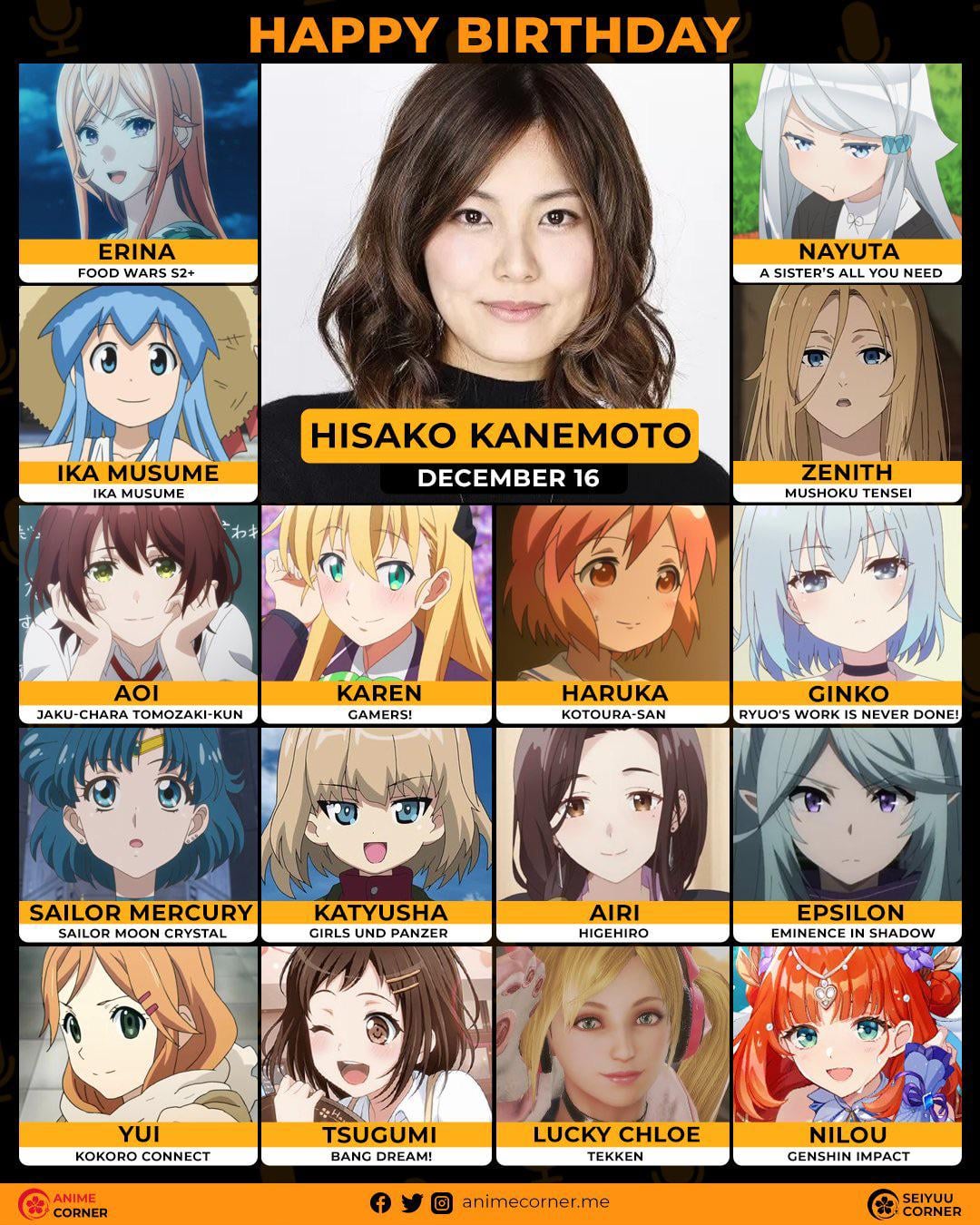 Happy 37th birthday to Hisako Kanemoto! - Alo Japan All About Japan