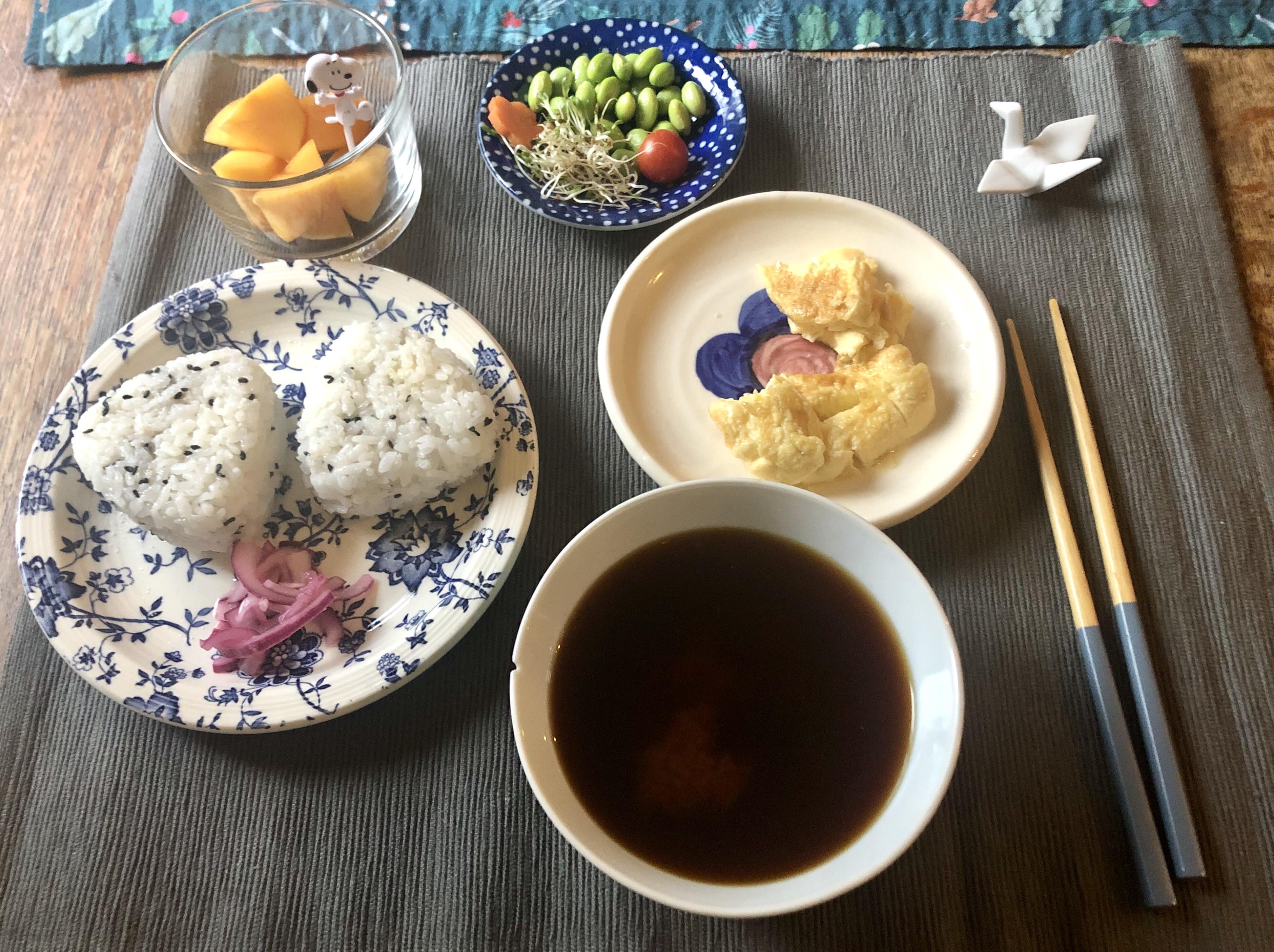 Japanese-ish breakfast in Scotland - Alo Japan All About Japan
