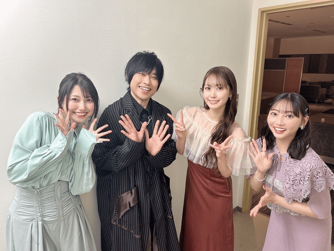Amamiya Sora, Iwasaki Ryouta, Serizawa Yuu, and Yano Hinaki from the ...