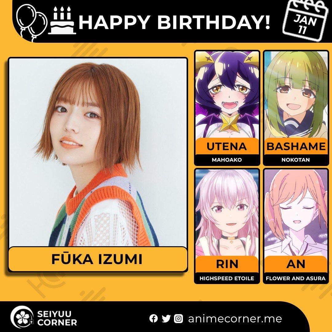 Happy birthday to Izumi Fuuka! - Alo Japan