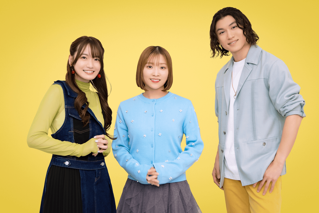 Nemoto Miyari, Ichinose Kana, and Yano Shougo from Their Crank In ...