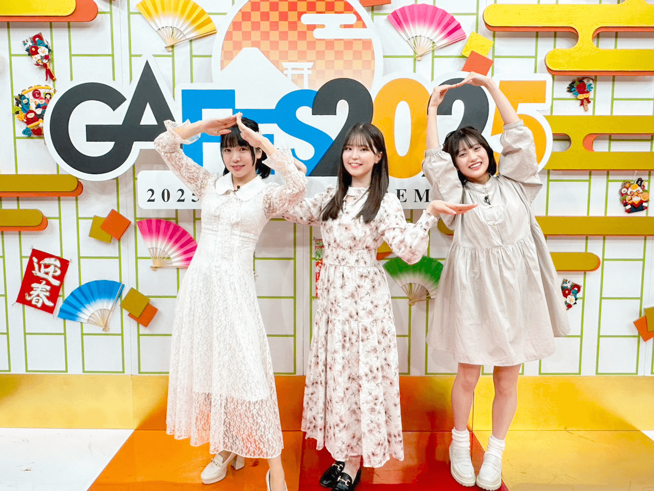Kasuga Sakura, Igoma Yurie, and Tachibana Azusa from GA FES 2025 - Alo Japan All About Japan