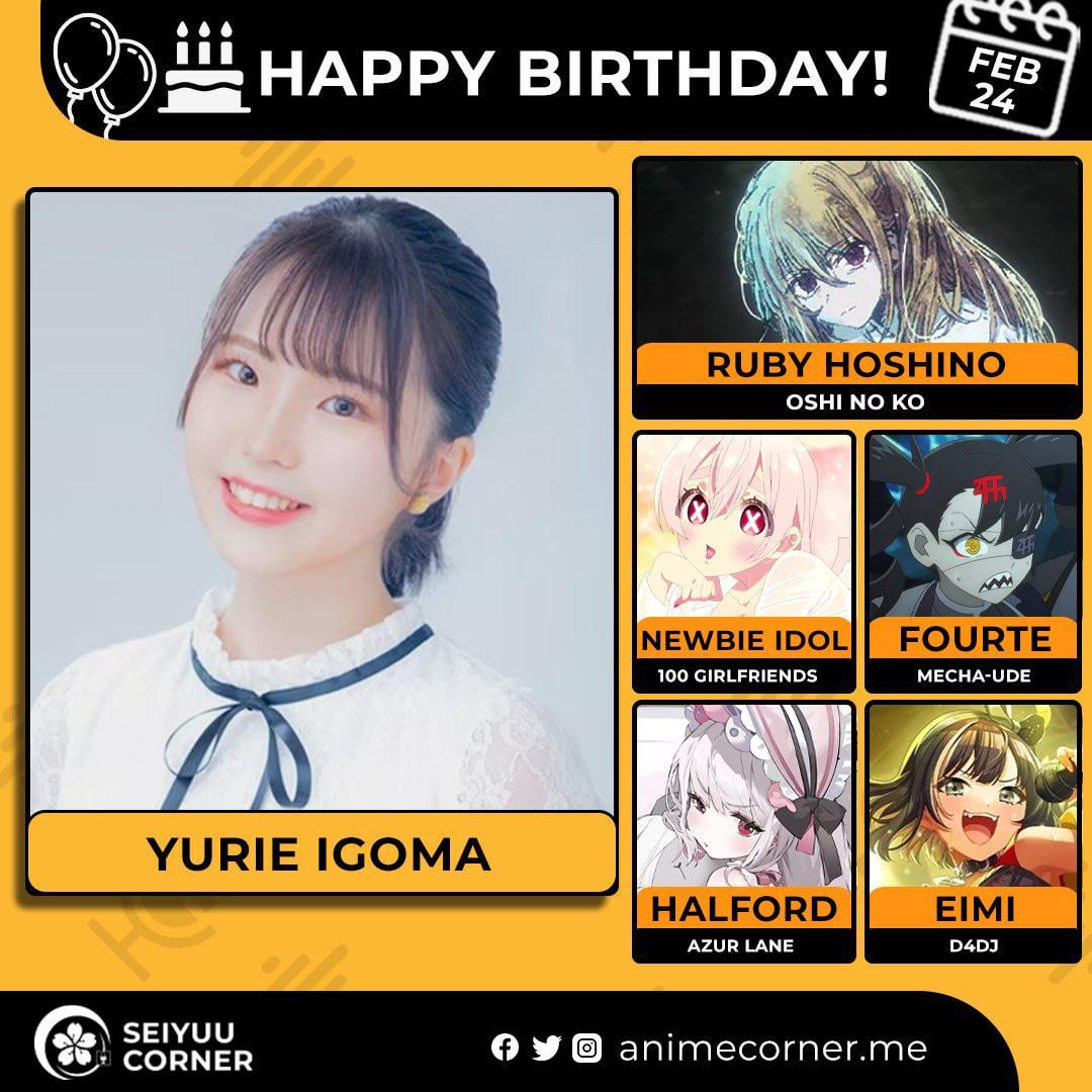 Happy birthday Yurie Igoma! - Alo Japan All About Japan