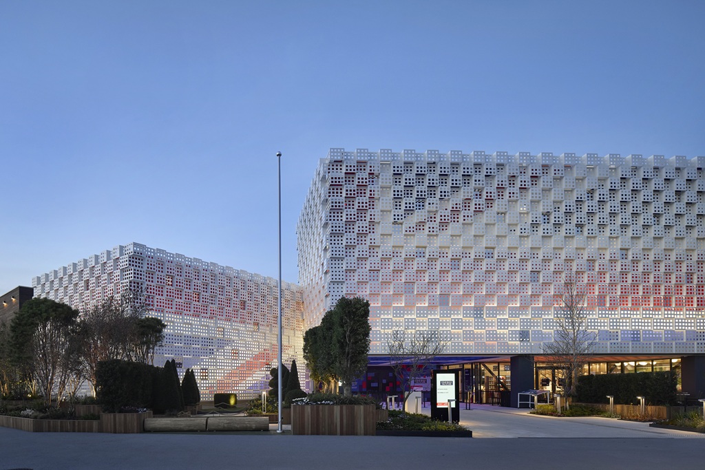 ES Global | modular design for UK Pavilion - Alo Japan All About Japan