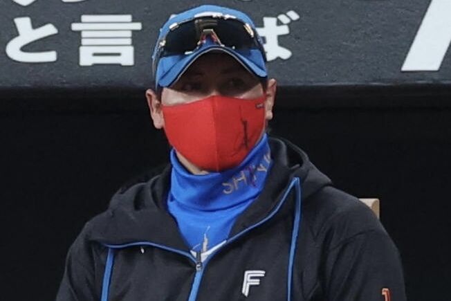 [Nippon-Ham] Manager Hanshin Tigers Shinjo and Hanshin's Manager ...