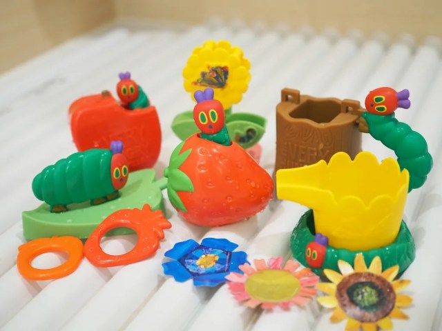 McDonald’s Japan’s Very Hungry Caterpillar Happy Meal toys are very ...