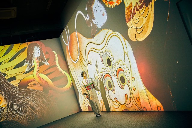 Japanese yokai spirits enter the modern era in Nagoya’s new digital art ...